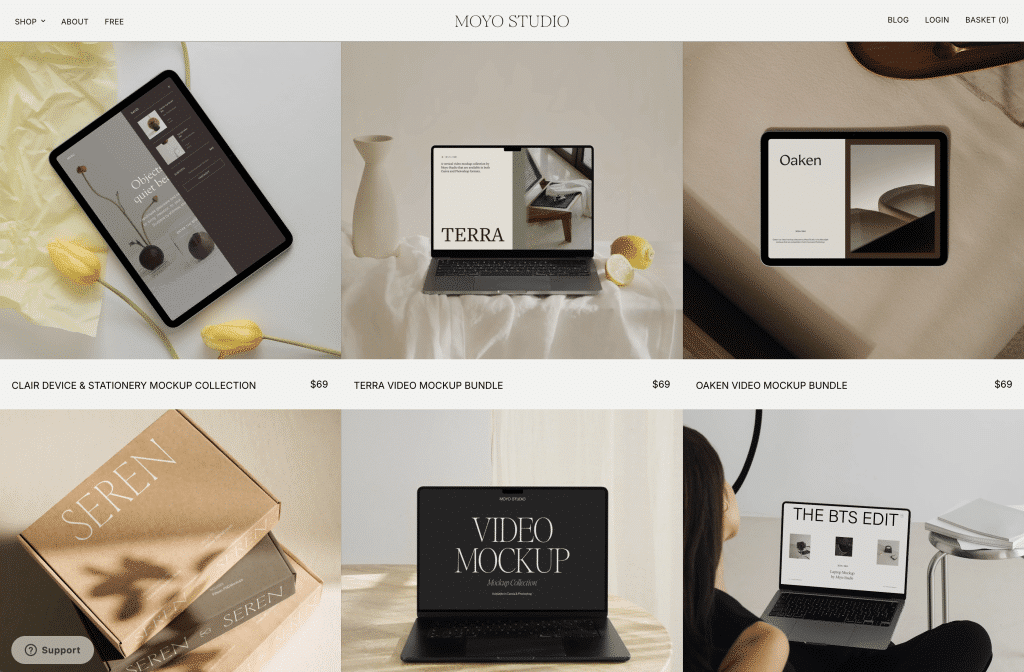 19+ best premium mockup sites for designers in 2026