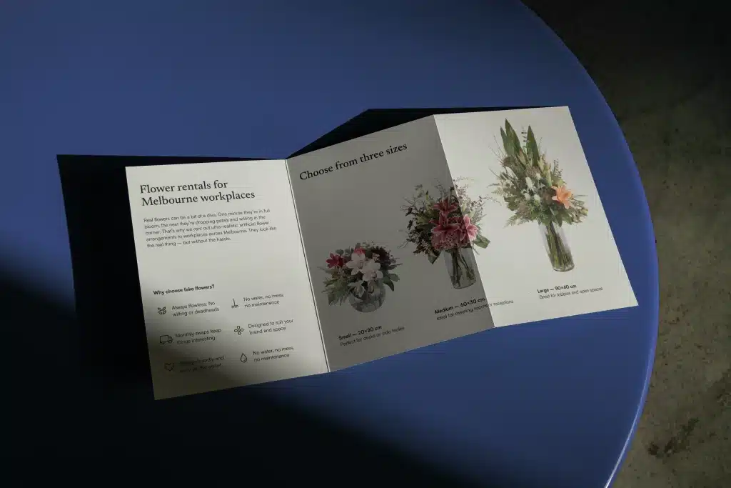 Office Flower Solutions — Floral Brand Identity, Melbourne